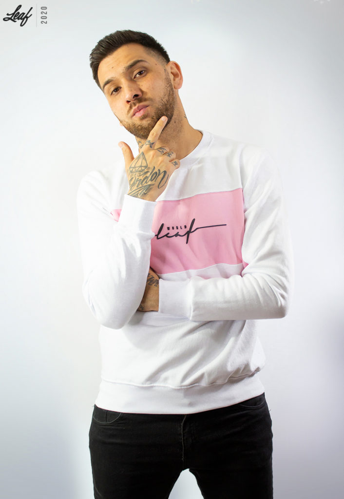 Bicolor Blanco / Rosado – Leaf Wear